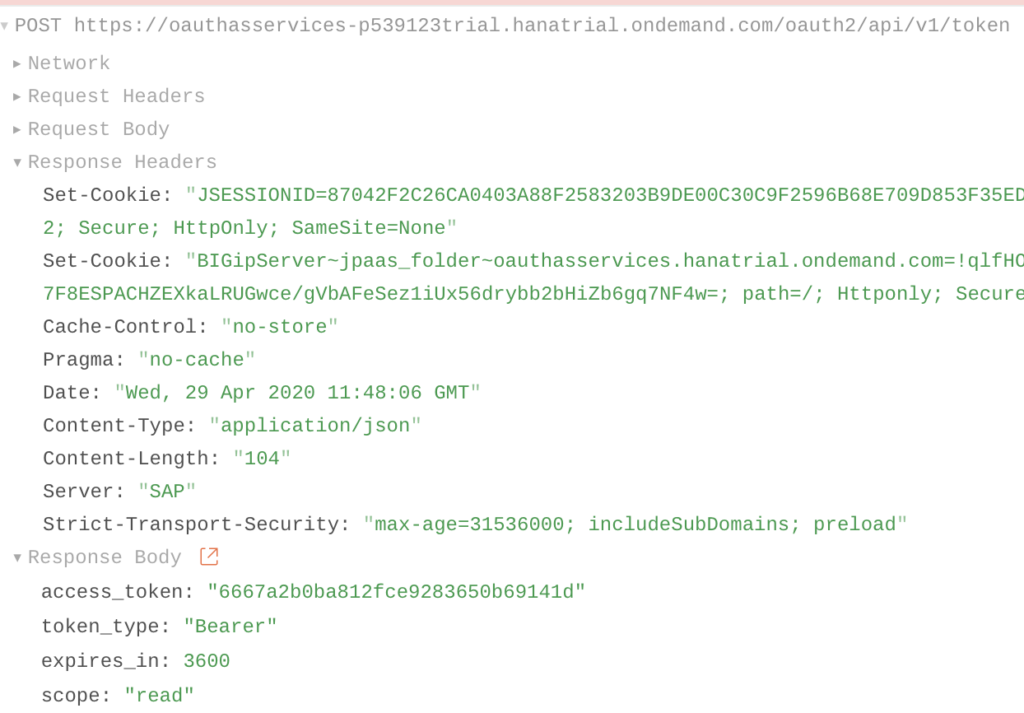 How to obtain an OAuth 2.0 token in SAP Cloud Platform | It's full of ...
