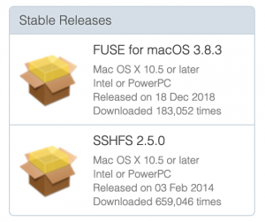 Mount a remote directory via SSH on MacOS (SSHFS) | It's full of stars!