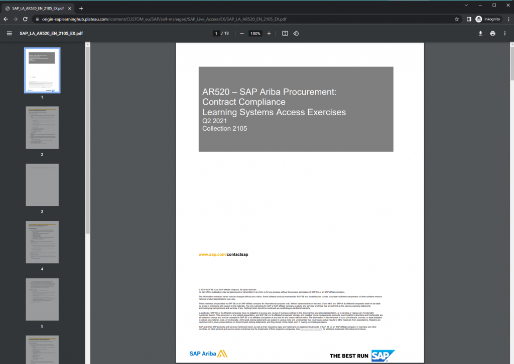 Access to Learning Hub Excercise Documents | It's full of stars!